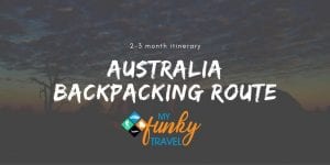 Australia Backpacking Route - 2-3 Month Itinerary (Cairns to Perth)