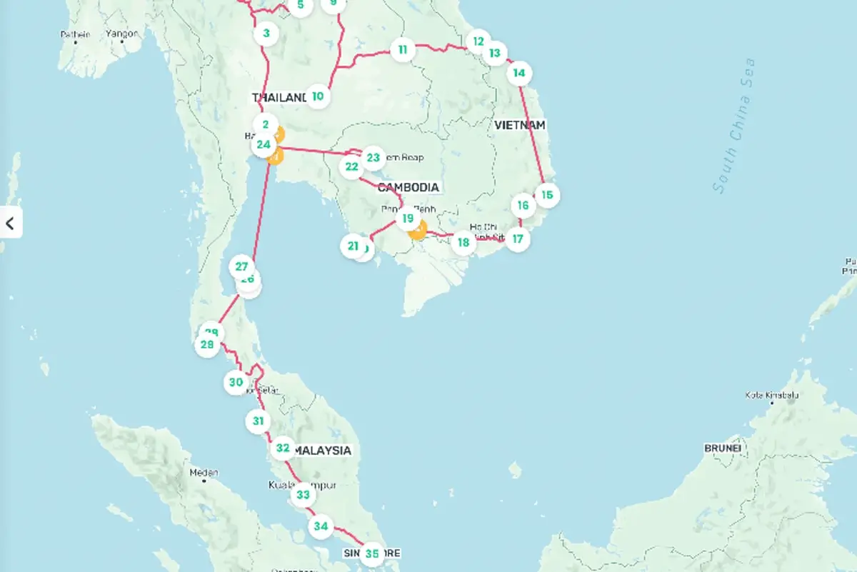Backpacking Routes around the World - Where to explore in 2024!